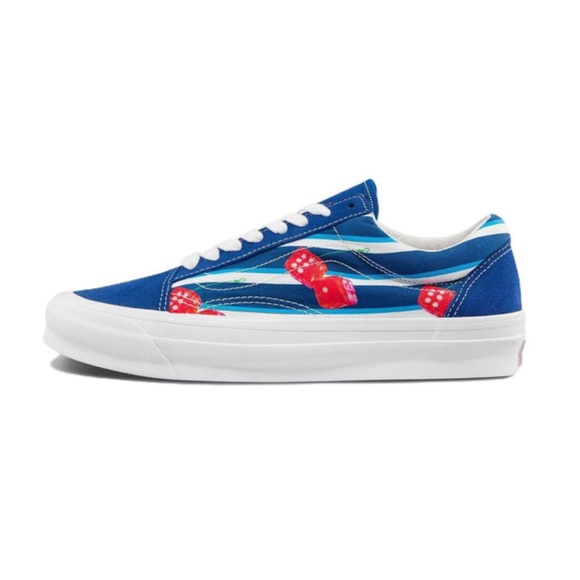 Vans | Shoes | Vans Unisex Og Old Skool Lx Snake Eyes Dice In True Blue ...